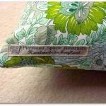 Vintage 1960s Burgess Ledward Frome Cotton Cushion Cover With Zip ...