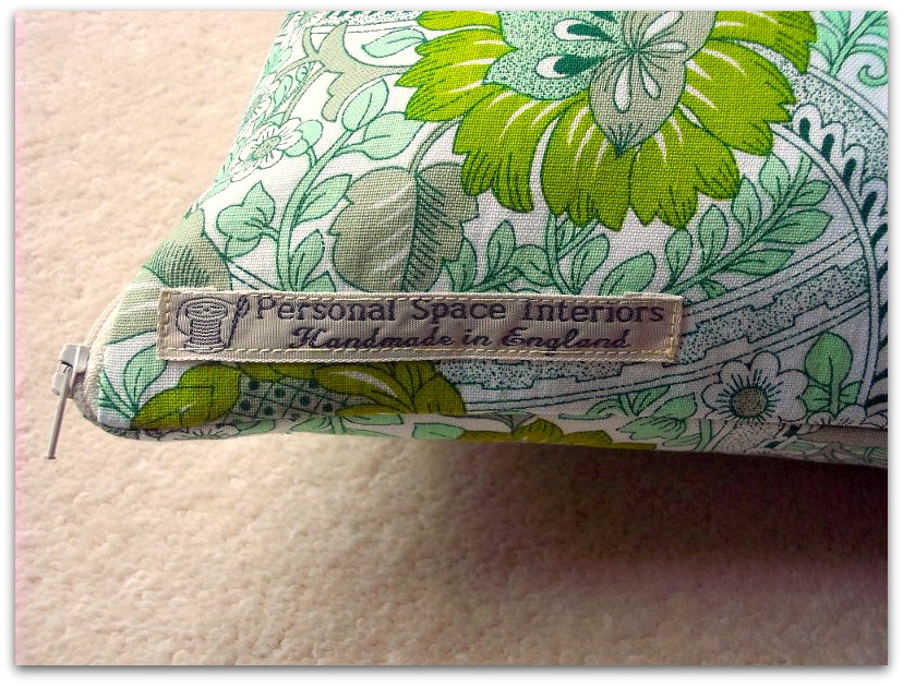 Vintage 1960s Burgess Ledward Frome Cotton Cushion Cover With Zip ...